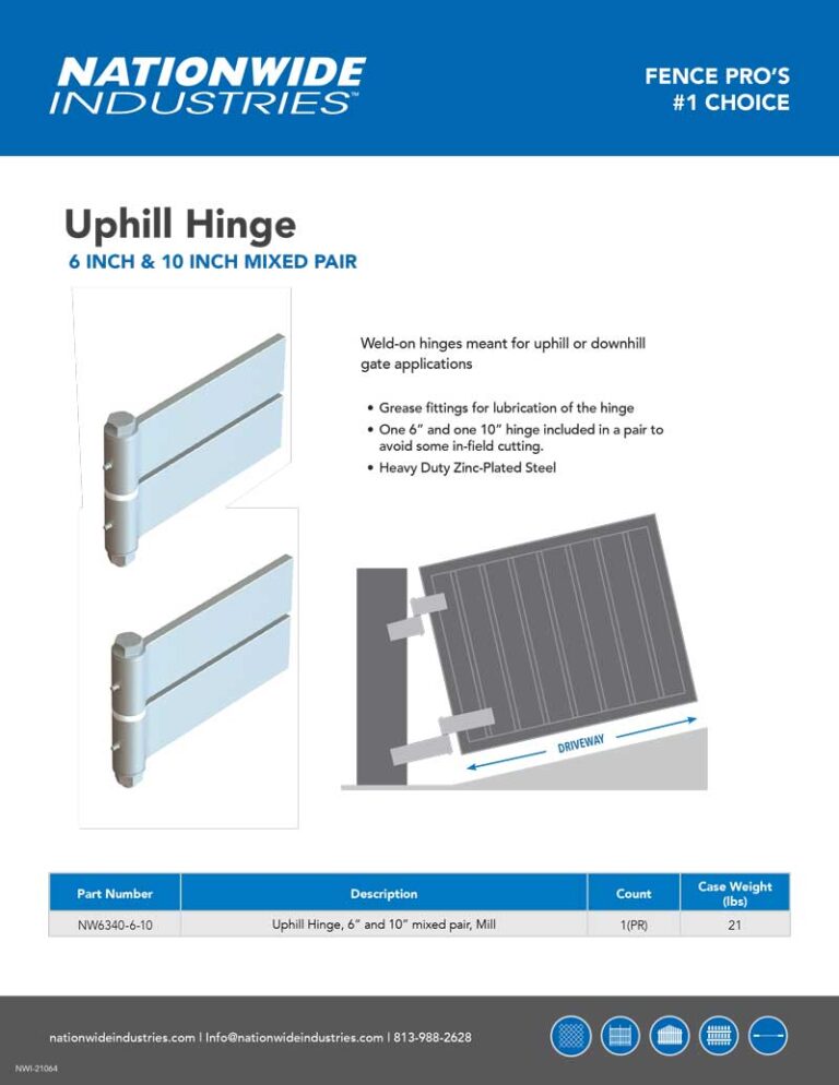 Sell Sheets - Nationwide Industries